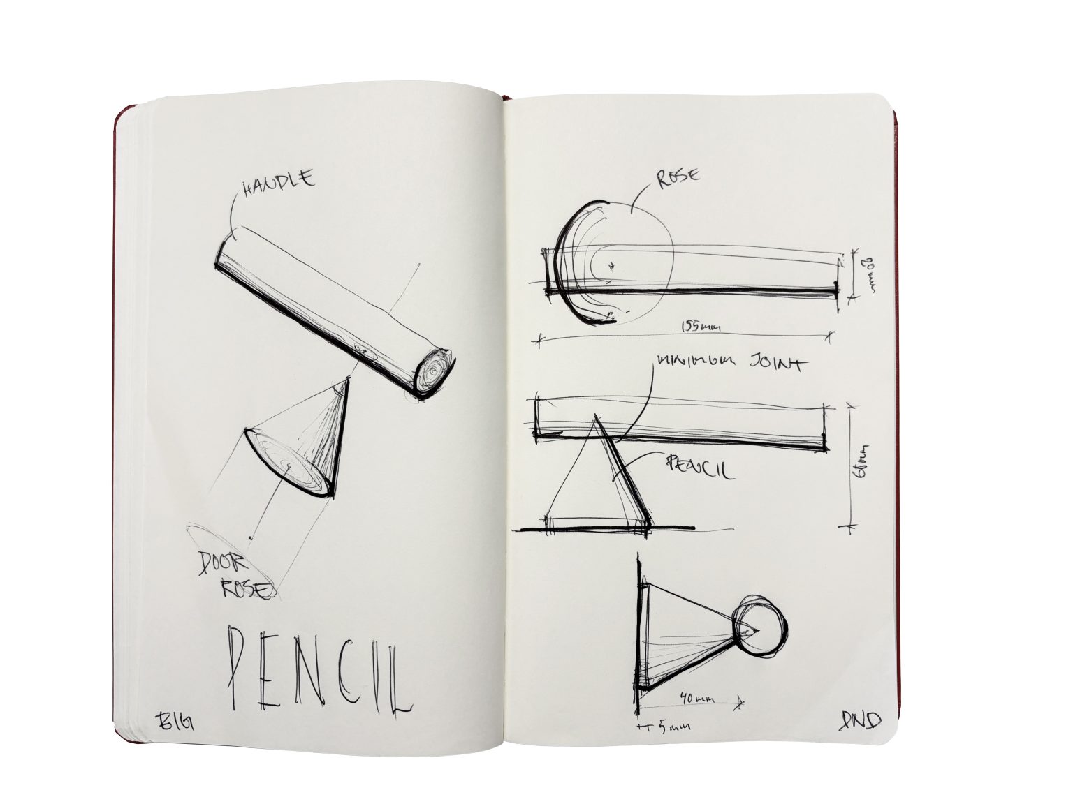 Dnd handles pencil